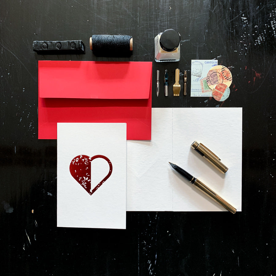big heart greeting card – Origin One