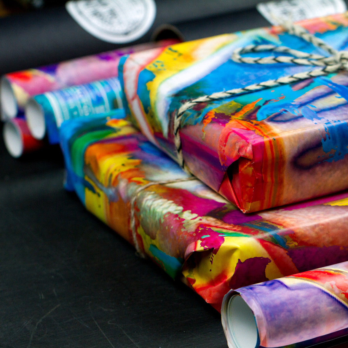 Abstract Art Wrapping Paper – Origin One